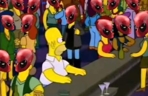 When everyone has seen Deadpool except you | Homer Simpson in a Lesbian ...