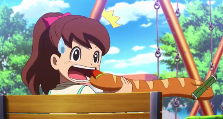 Katie can't enjoy her sandwich | Yo-Kai Watch | Know Your Meme