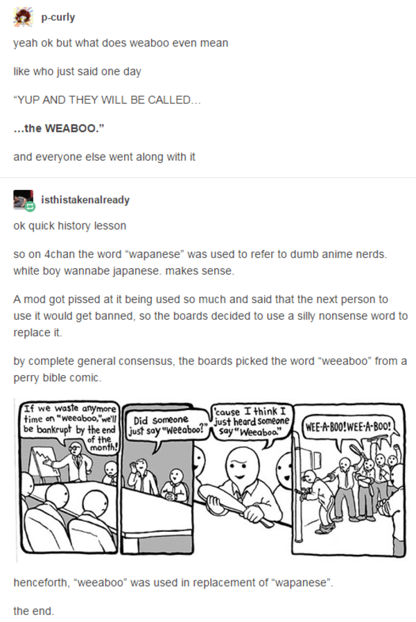 The origin of weeaboos | Weeaboo | Know Your Meme