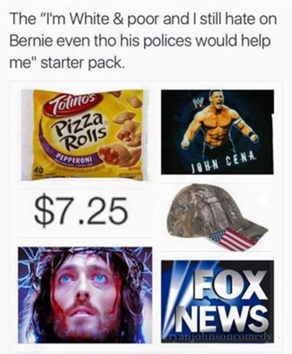 White and Poor | Starter Packs | Know Your Meme