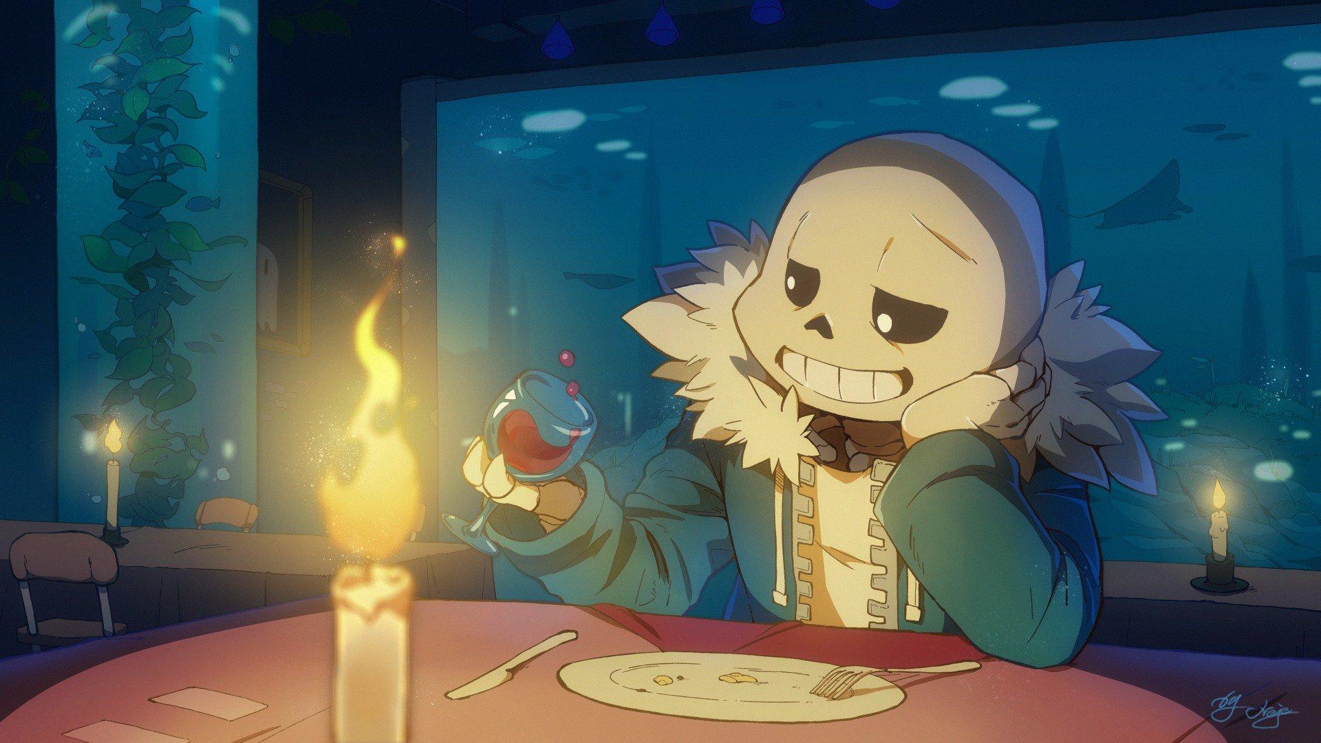Dinner with Sans | Undertale | Know Your Meme