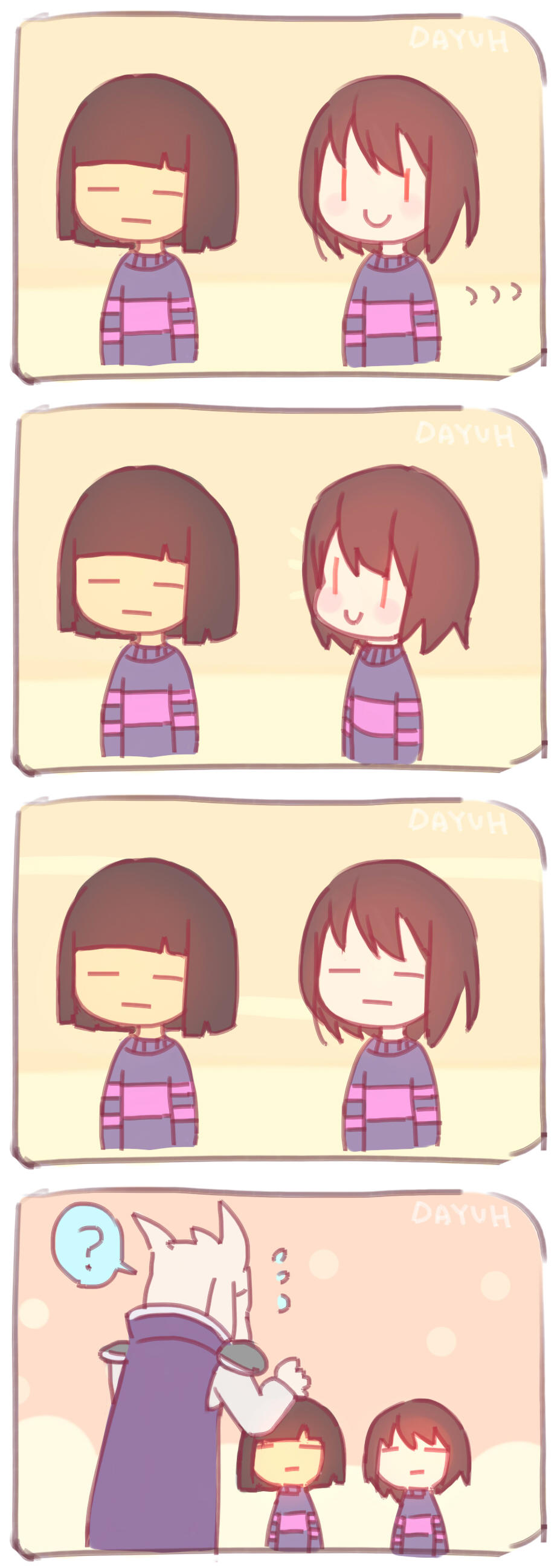 Why flowey had a hard time recognizing frisk from chara | Undertale ...