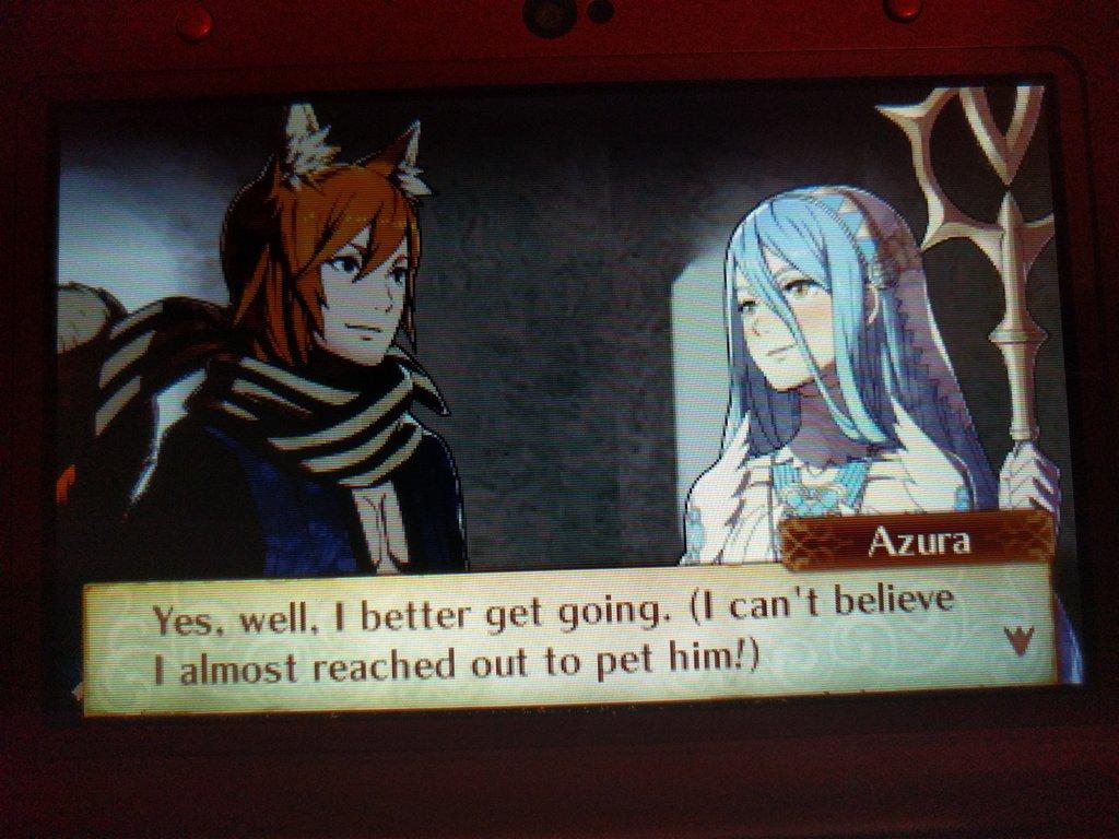 Making fun of consumers that wanted petting | Fire Emblem Fates ...