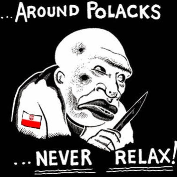 Arround Polacks Never Relax | Around Blacks Never Relax | Know Your Meme