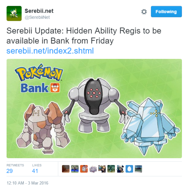 Hidden Ability Regis | Regi Pokémon | Know Your Meme