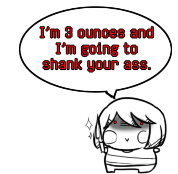 Tiny Chara, still as murderous as ever~ | Undertale | Know Your Meme