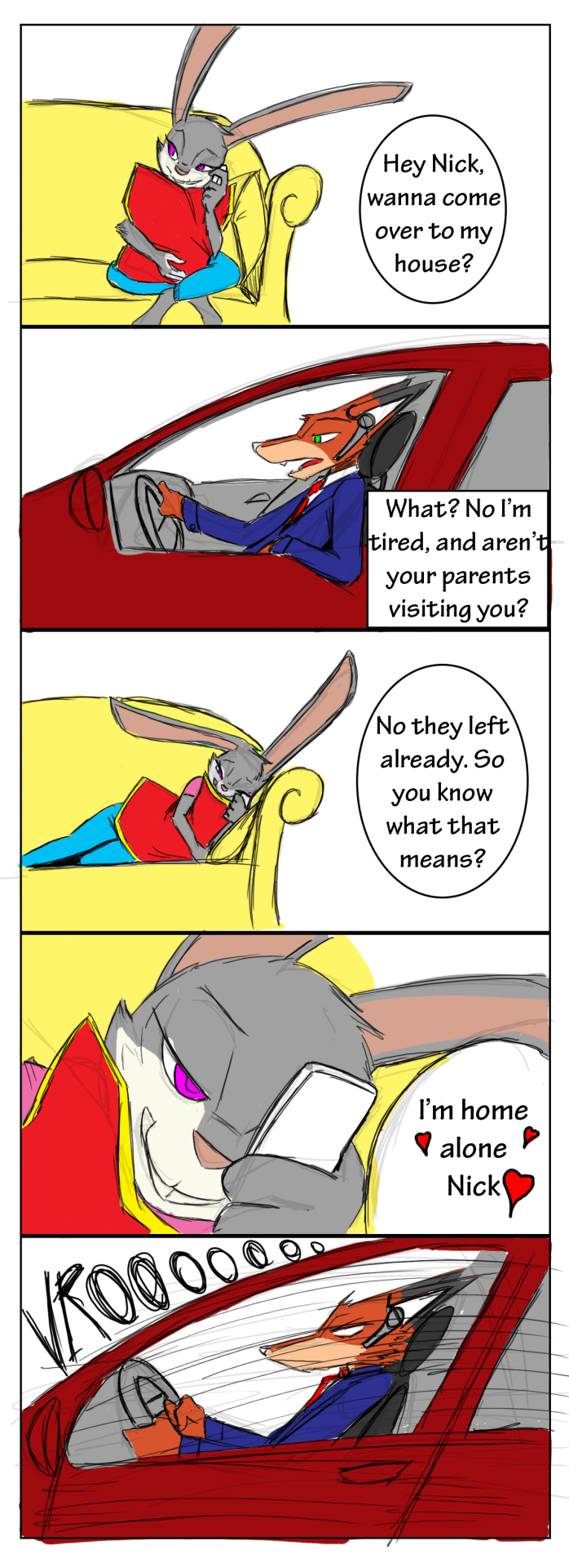 Hey Nick, wanna come over to my house? | Zootopia | Know Your Meme