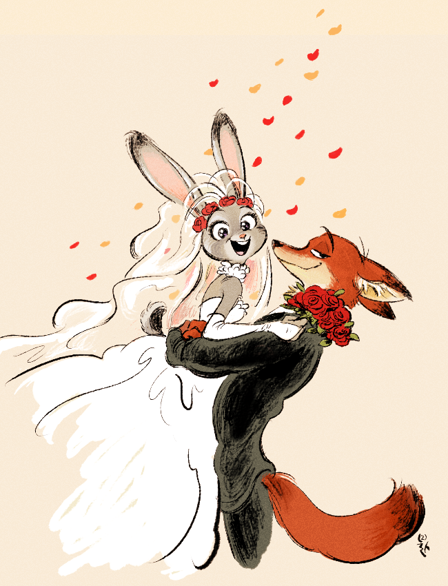 Before watching Zootopia: I wish they get married After watching ...