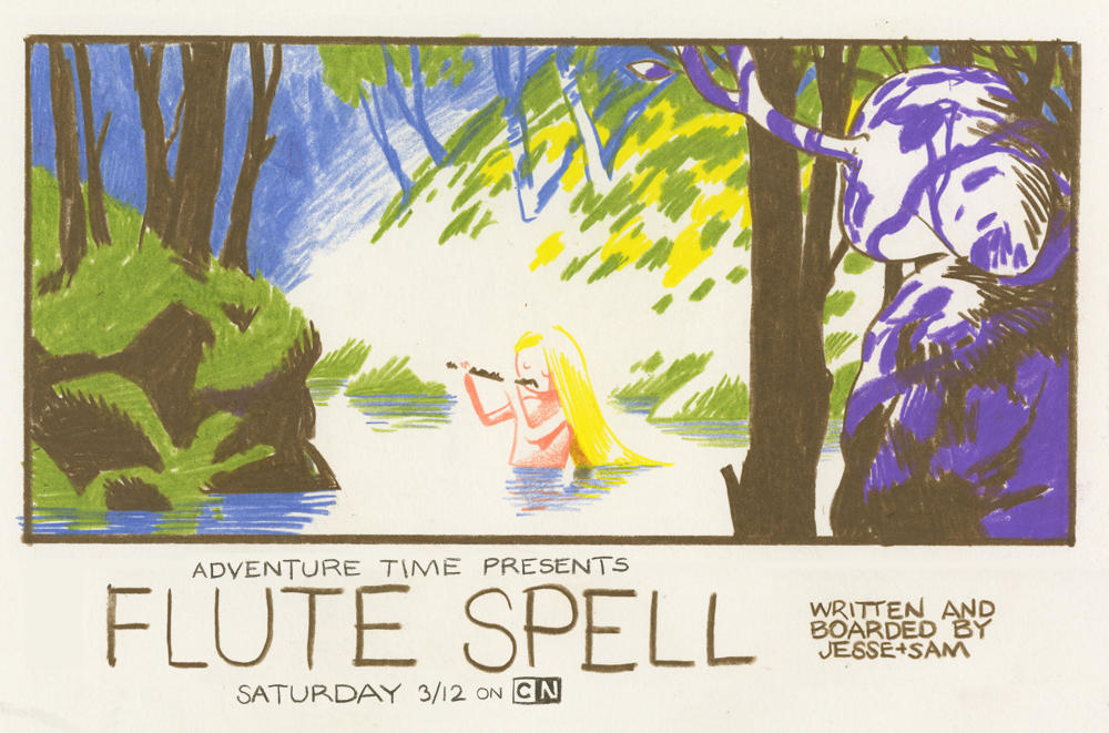 Flute Spell Promo Art | Adventure Time | Know Your Meme