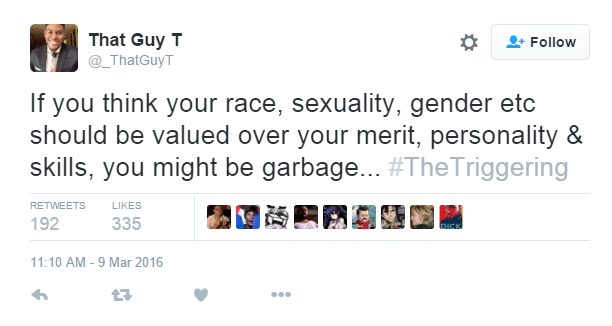 That Guy T Tweet | #TheTriggering | Know Your Meme