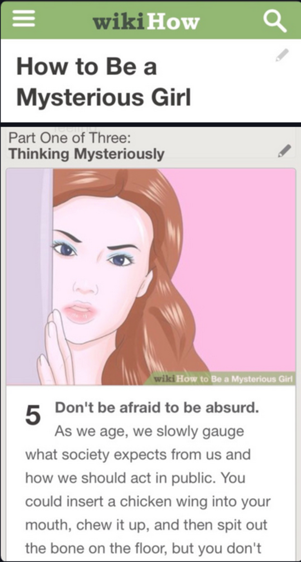 Mysterious | WikiHow | Know Your Meme