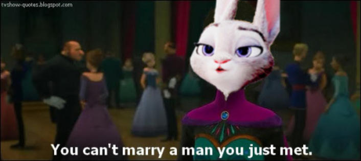 Queen Judy sure is... cold. | Zootopia | Know Your Meme