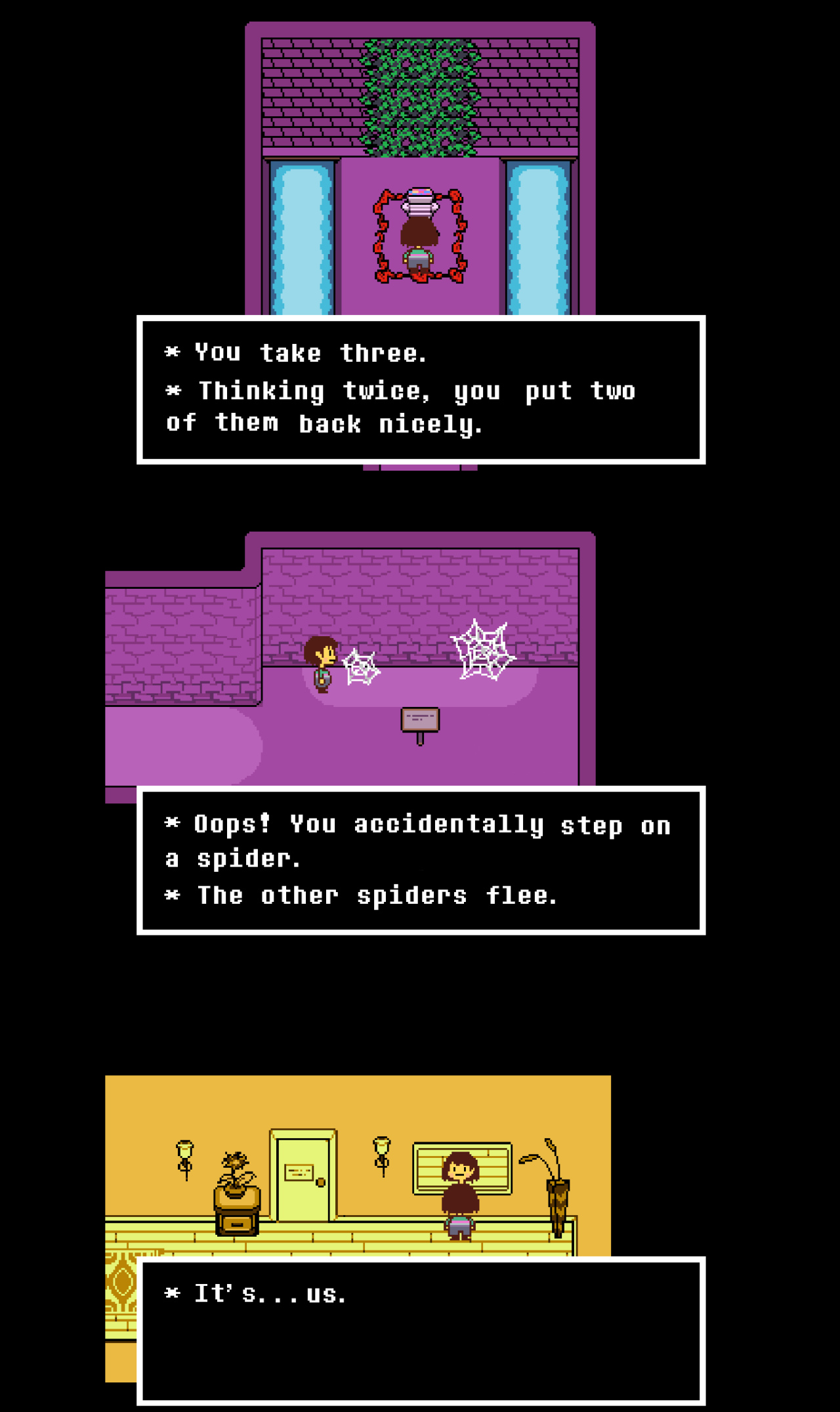 The shadow of the ruins looms above, filling you with discomfort.)" by ...