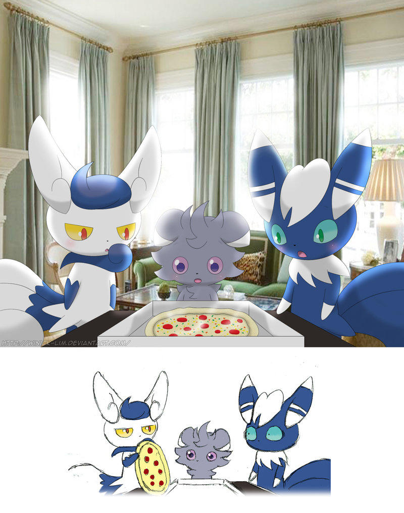 Pizza Time | Pokémon | Know Your Meme