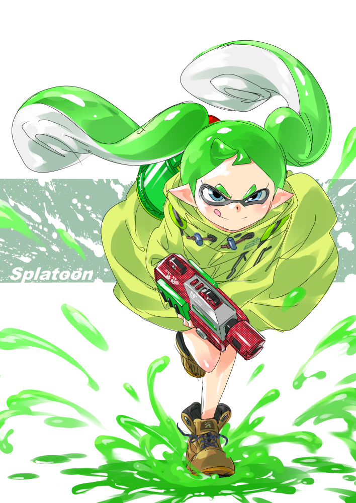 Rapid Blaster girl | Splatoon | Know Your Meme