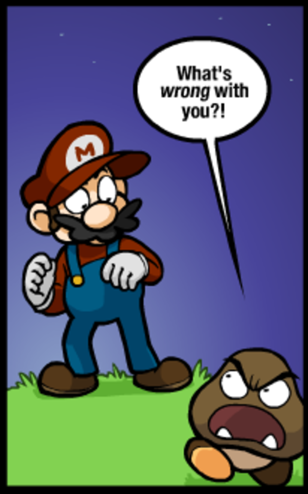 Bad Mario | Awkward Zombie | Know Your Meme