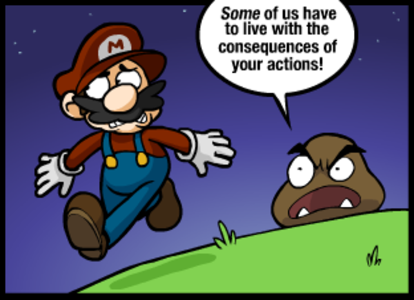 Not Good Mario | Awkward Zombie | Know Your Meme