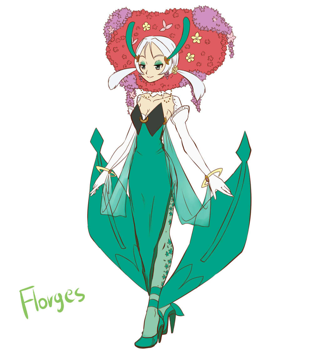 Florges Gijinka by kira-summit | Pokémon | Know Your Meme