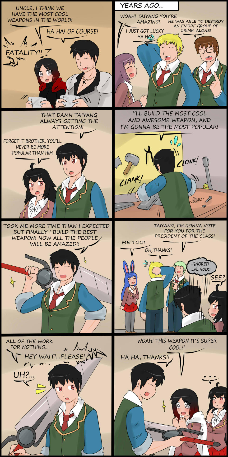 Chronicles of Team STRQ- part 1 | RWBY | Know Your Meme