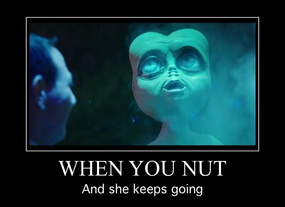 PeeWee's Alien Nut | Nutted But She Still Sucking | Know Your Meme