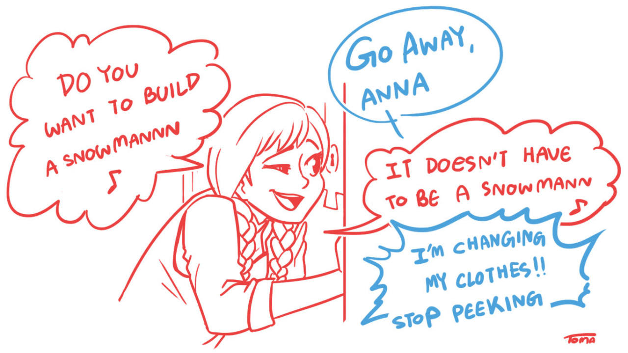 The REAL reason behind Anna's song. | Frozen | Know Your Meme