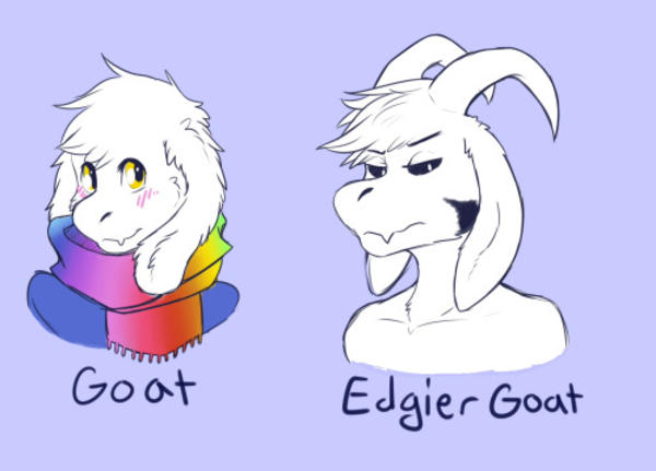 The different types of Goat. | Undertale | Know Your Meme