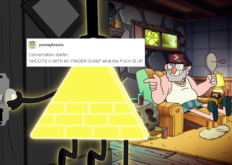 WHAT'S UP BIOTCH | Tumblr Fandom Text Posts | Know Your Meme