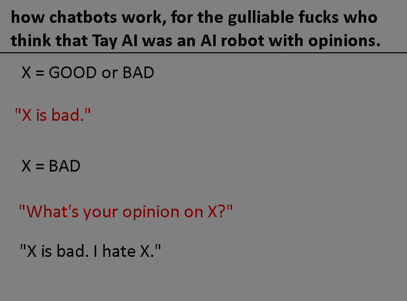 How Chatbots Work Tay Ai Know Your Meme 