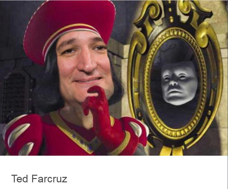 Ted Farcruz | Lord Farquaad | Know Your Meme
