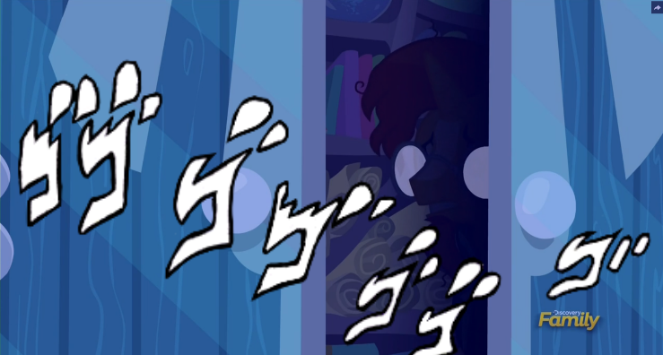 Starlight Glimmer…You are watching me, aren’t you? | Menacing / ゴゴゴゴ ...