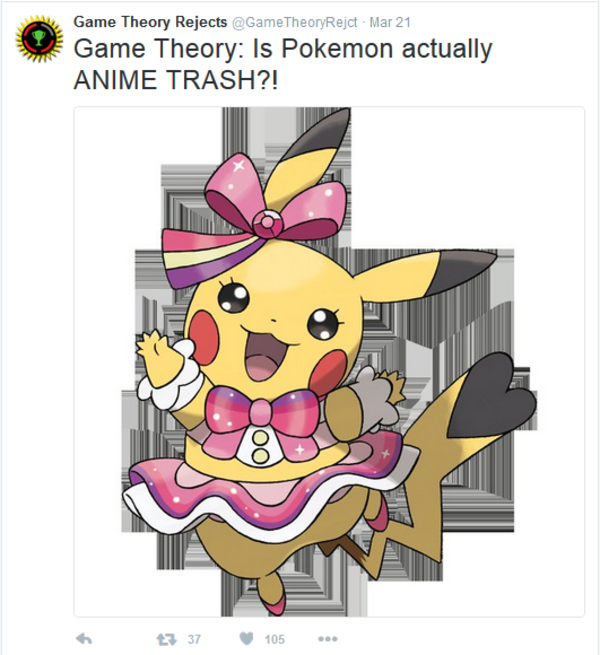 Is Pokemon actually Anime Trash??? | Game Theory / MatPat | Know Your Meme