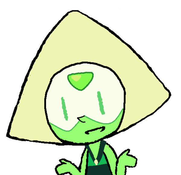 peridot shrug | Cirno Shrug | Know Your Meme