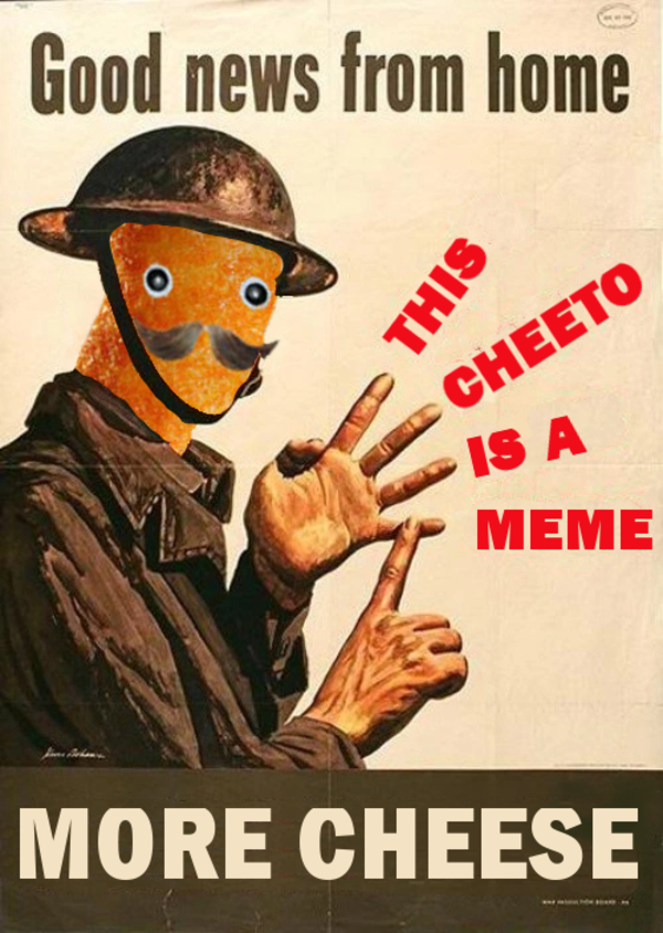 Good news from home | this cheeto | Know Your Meme