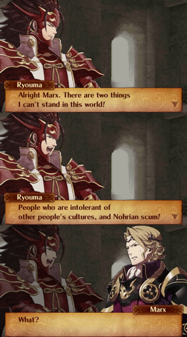 Ryoma and Xander | Fire Emblem | Know Your Meme
