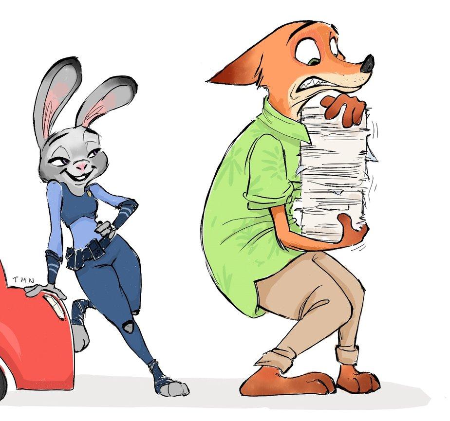 Paper Work | Zootopia | Know Your Meme