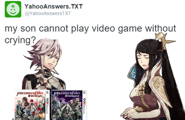 my son cannot play video games without crying? | Fire Emblem | Know ...