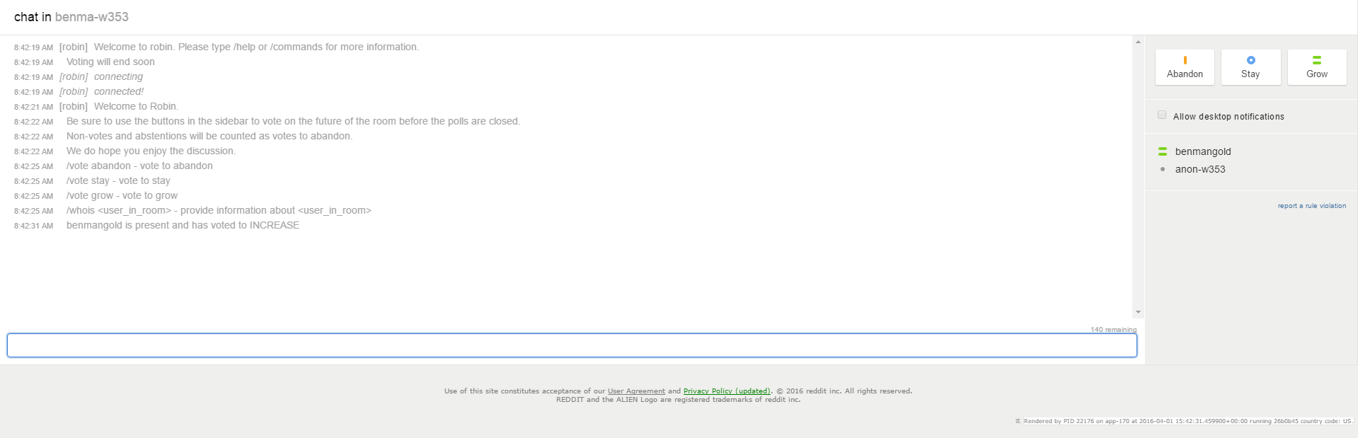 Chat Interface Screenshot | Robin | Know Your Meme