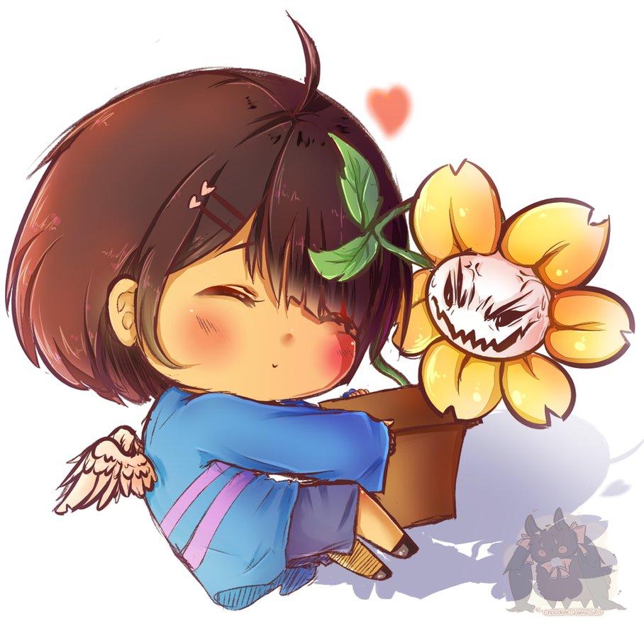 Frisk and Flowey | Undertale | Know Your Meme