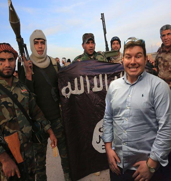 Ben Innes with ISIS | Hijacker Selfie | Know Your Meme