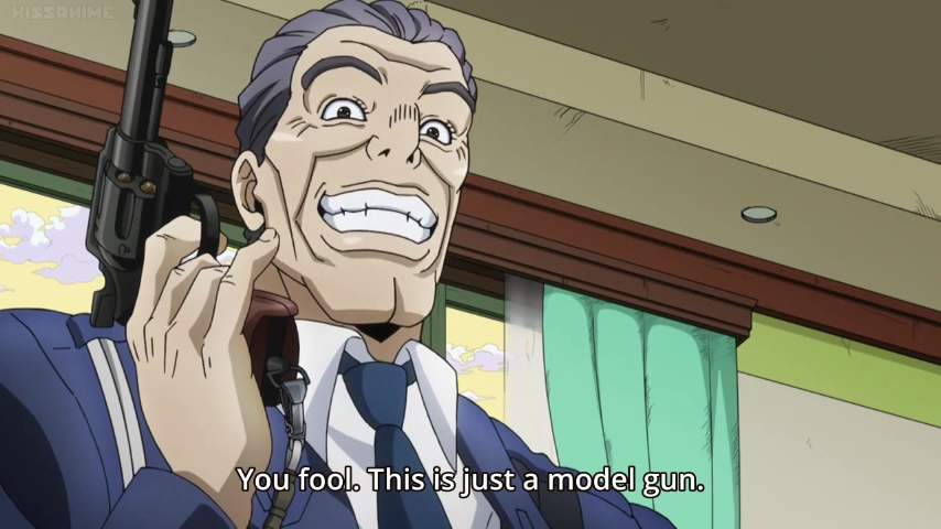 Model Gun WITH FUCKING BULLETS IN THE CYLINDER | JoJo's Bizarre ...