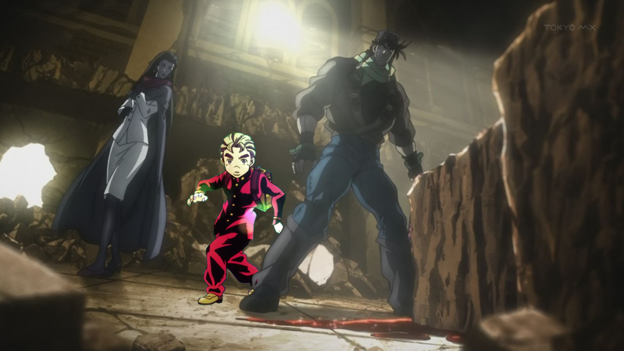 Koichi met Joseph earlier | Koichi Pose | Know Your Meme