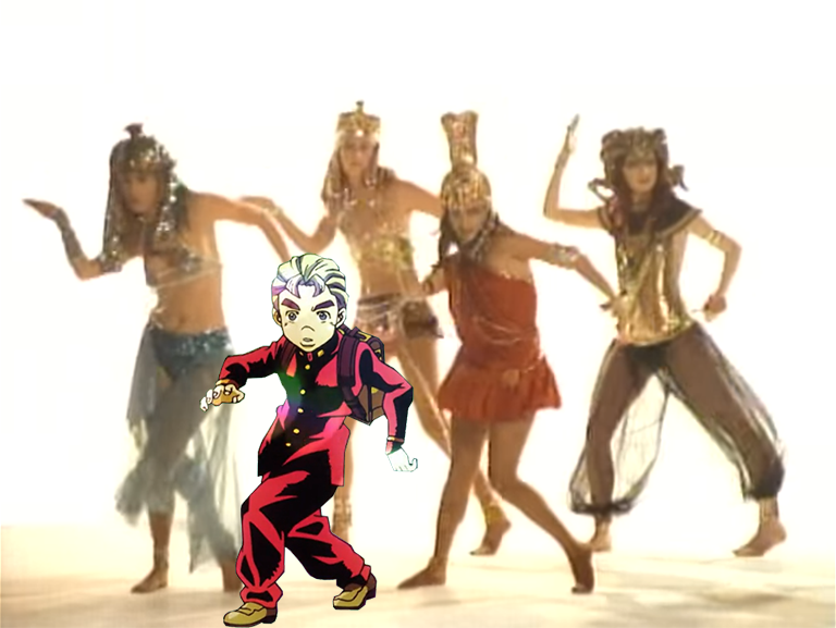 Walk like an Egyptian~ | Koichi Pose | Know Your Meme