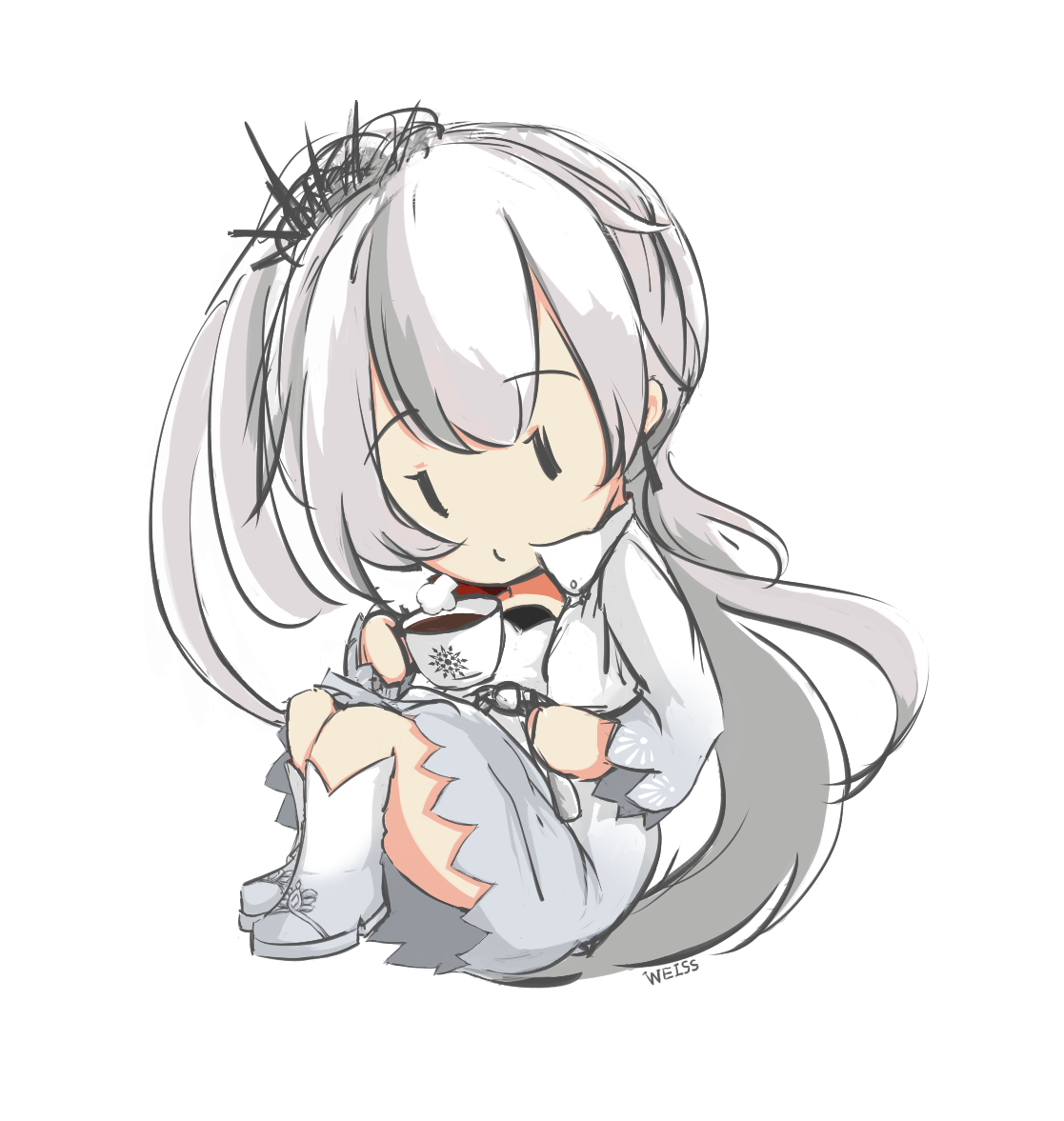 Chibi Weiss | RWBY | Know Your Meme