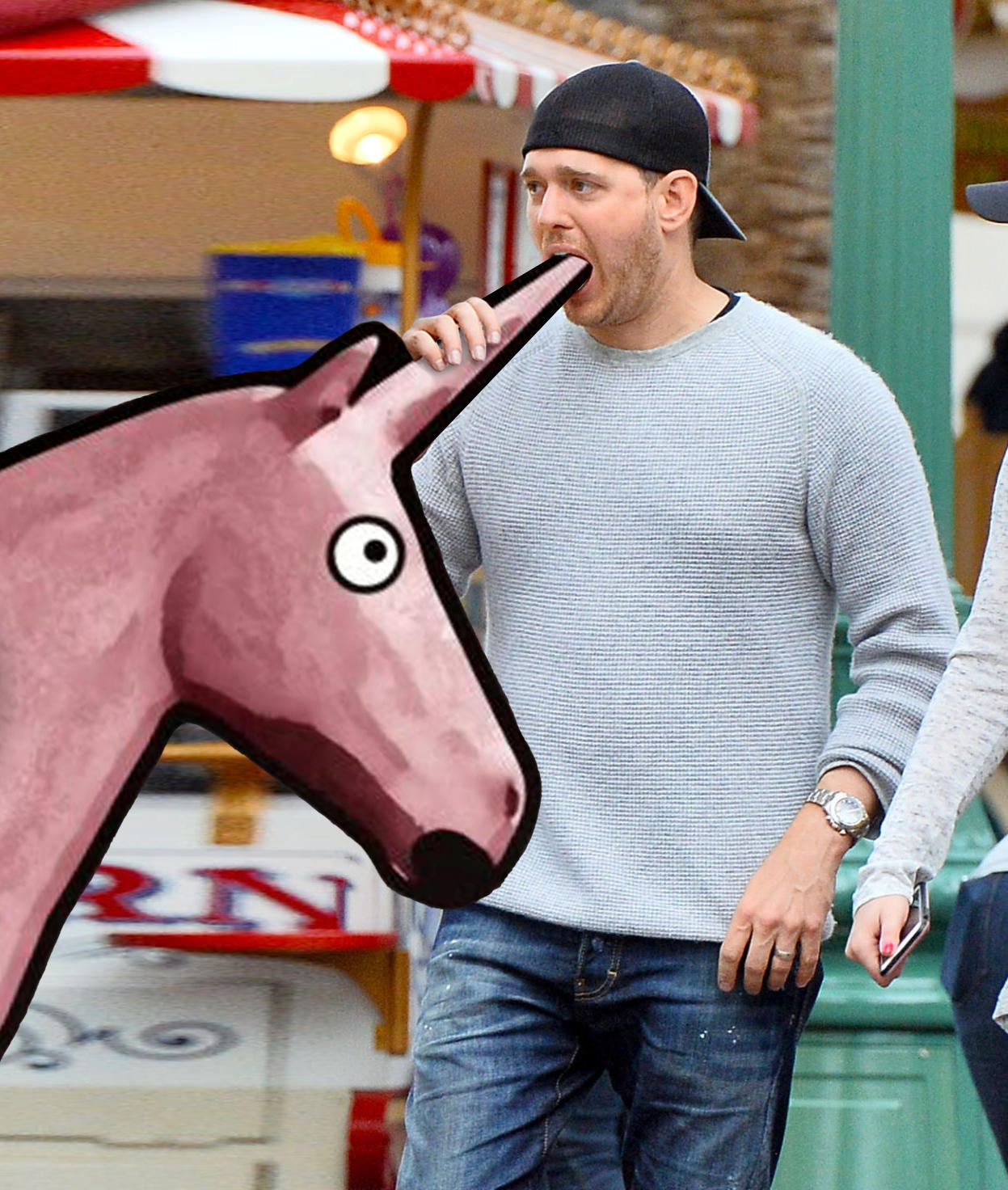 Charlie the Unicorn | Michael Buble Doesn't Know How to Eat Corn on the ...