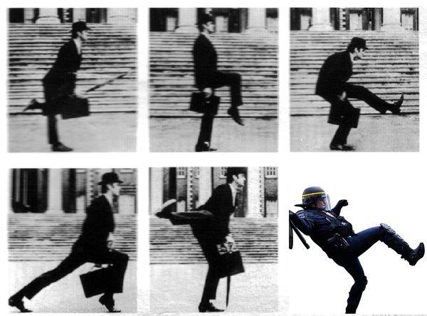 CRS of silly walks | Pose Ton CRS | Know Your Meme