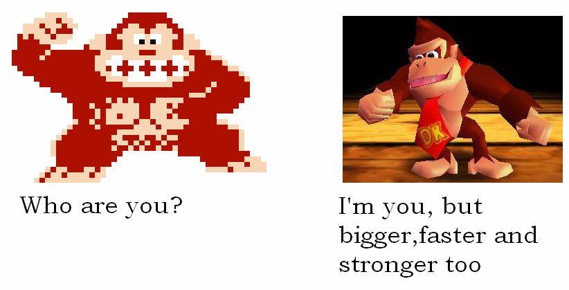 DK! Donkey Kong | I'm You, But Stronger | Know Your Meme
