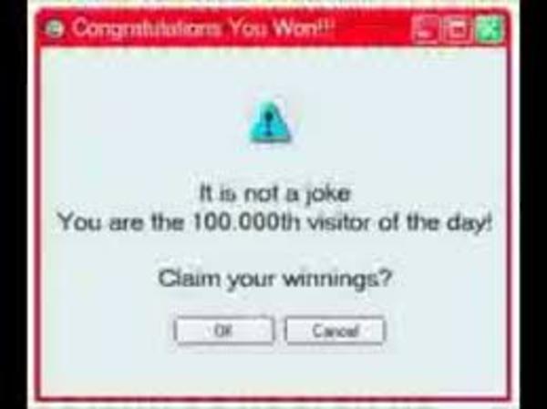 Congratulations You Won! | "Congratulations, You Won!" | Know Your Meme