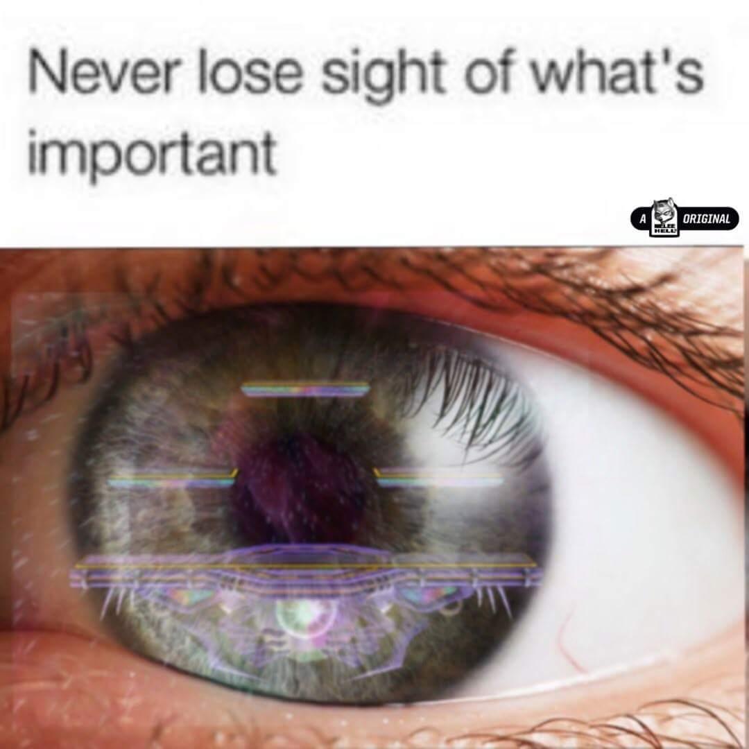 Never lose sight of what's important | Melee Hell | Know Your Meme