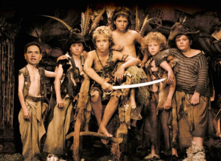 Marco Rubio with the Boys Shirtless | Little Marco | Know Your Meme