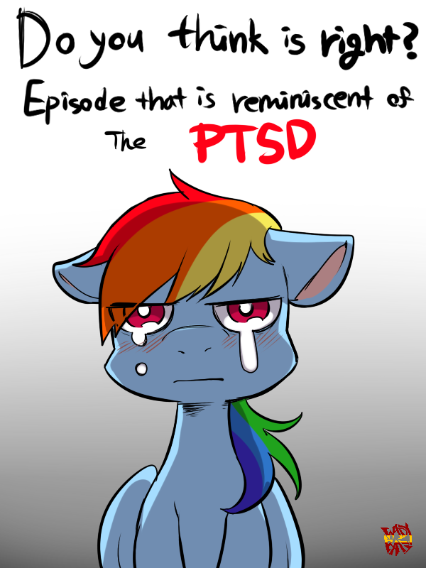 So apparently bad childhood memories are PTSD now. | My Little Pony ...